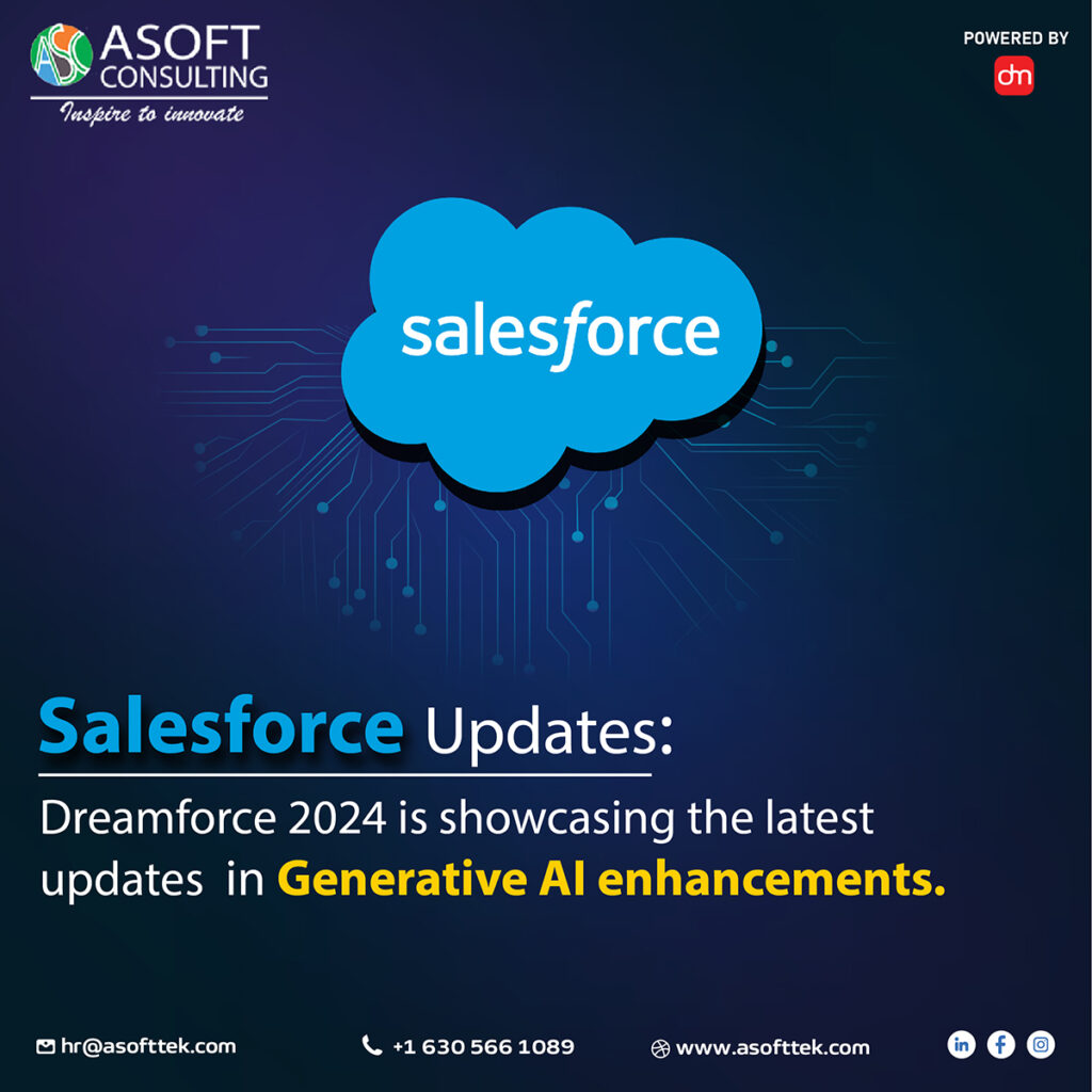 Salesforce 2024 is showcasing the latest updates in Generative AI ...